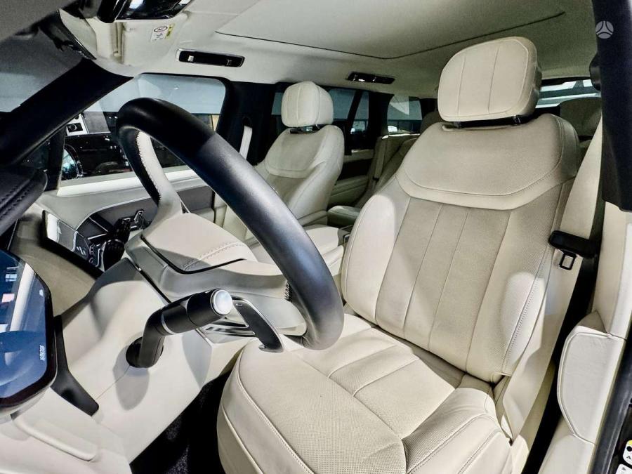 Melns Land Rover Range Rover 2023 Viļņa, ar dzinēja tilpumu 4.40 L un nobraukumu 69 tūkst. km par 139150 €, foto 13 vietnē AUTOMOTO.COM.LV