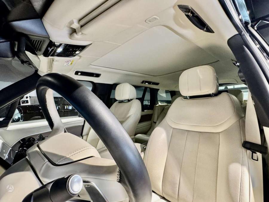 Melns Land Rover Range Rover 2023 Viļņa, ar dzinēja tilpumu 4.40 L un nobraukumu 69 tūkst. km par 139150 €, foto 14 vietnē AUTOMOTO.COM.LV