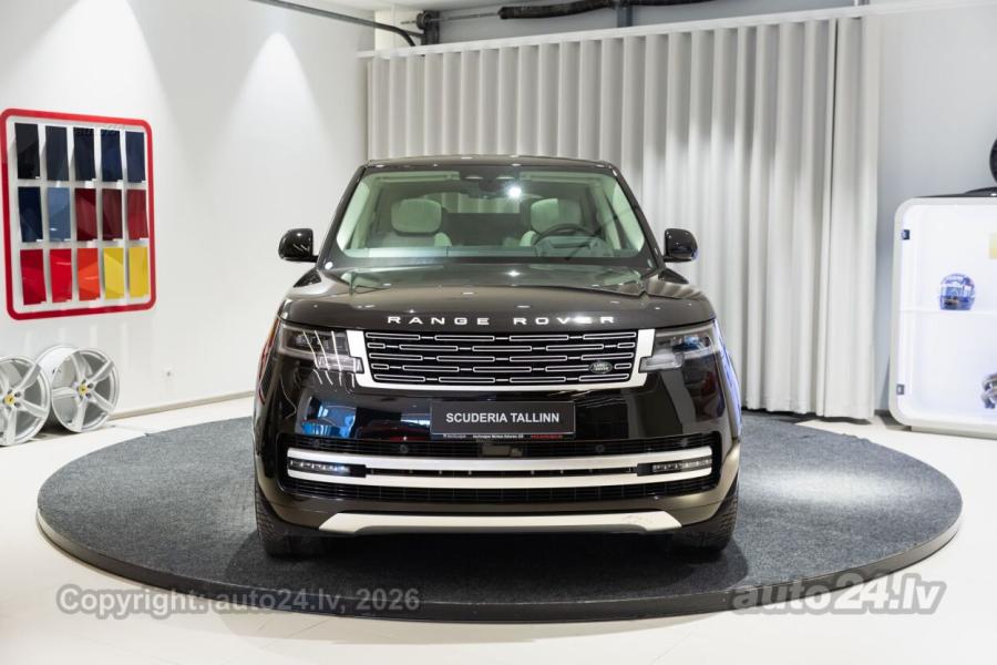 Melns Land Rover Range Rover 2024 Tallina, ar dzinēja tilpumu 4.40 L un nobraukumu 4 tūkst. km par 185900 €, foto 2 vietnē AUTOMOTO.COM.LV