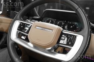 Melns Land Rover Range Rover 2024 Rīga, ar dzinēja tilpumu 3.00 L un nobraukumu 30 tūkst. km par 139150 €, foto 22 vietnē AUTOMOTO.COM.LV