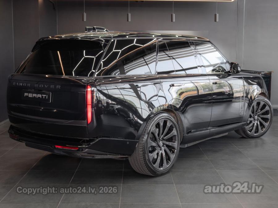 Black Land Rover Range Rover 2025 in Tallinn, with an engine capacity of 3.00 L and mileage of 19 thousand km for 176900 €, photo 3 on AUTOMOTO.COM.LV