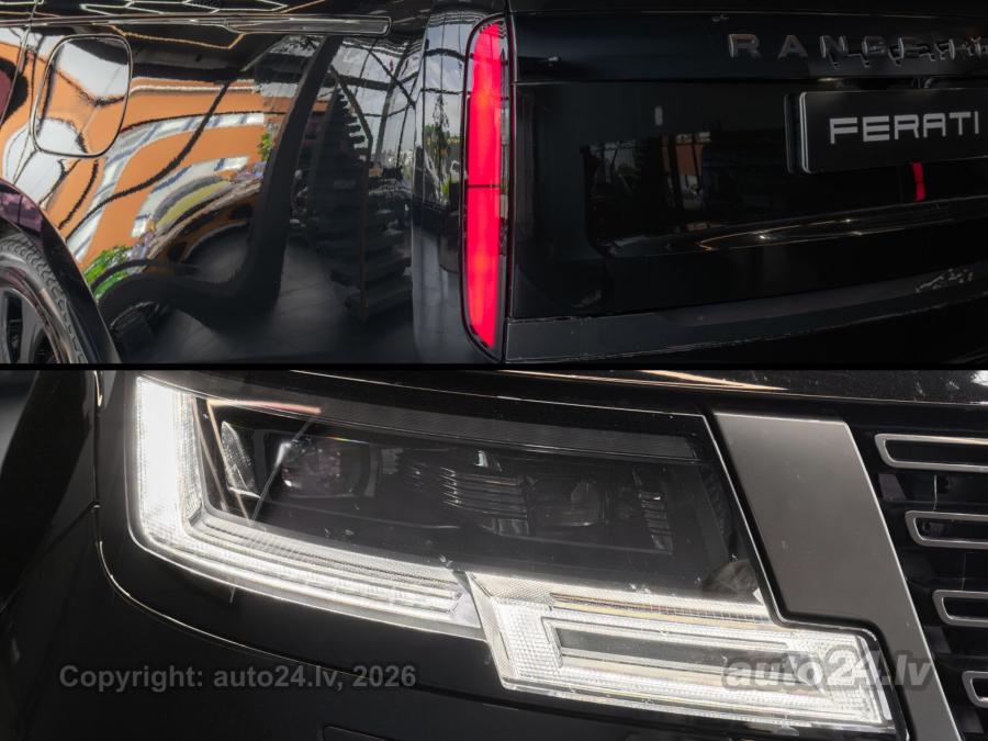 Black Land Rover Range Rover 2025 in Tallinn, with an engine capacity of 3.00 L and mileage of 19 thousand km for 176900 €, photo 4 on AUTOMOTO.COM.LV