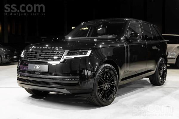 Black Land Rover Range Rover 2025 in Riga, with an engine capacity of 3.00 L and mileage of 7 thousand km for 161000 €, photo 1 on AUTOMOTO.COM.LV