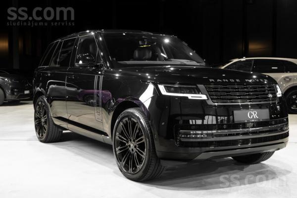 Black Land Rover Range Rover 2025 in Riga, with an engine capacity of 3.00 L and mileage of 7 thousand km for 161000 €, photo 3 on AUTOMOTO.COM.LV