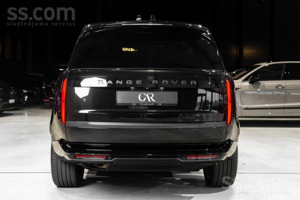 Black Land Rover Range Rover 2025 in Riga, with an engine capacity of 3.00 L and mileage of 7 thousand km for 161000 €, photo 5 on AUTOMOTO.COM.LV