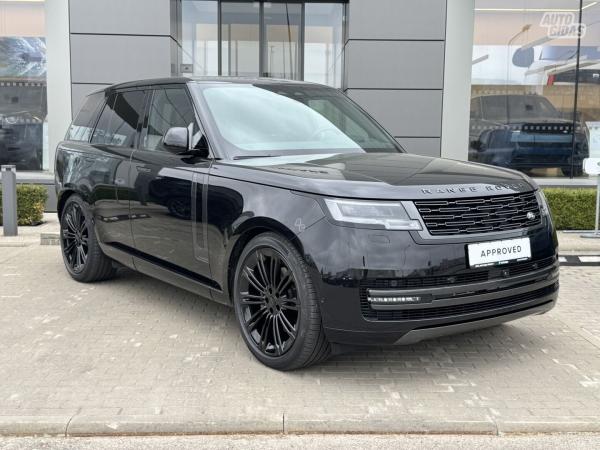 Land Rover Range Rover 2026 in Vilnius on AUTOMOTO.COM.LV Black Land Rover Range Rover 2026 in Vilnius, with an engine capacity of 3.00 L and mileage of 22 thousand km for 153800 €, photo 4 on AUTOMOTO.COM.LV