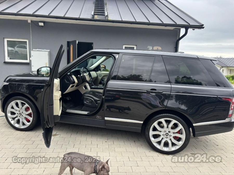 Black Land Rover Range Rover 2013 in Tallinn, with an engine capacity of 4.40 L and mileage of 230 thousand km for 22500 €, photo 5 on AUTOMOTO.COM.LV