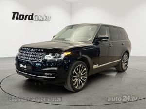 Melns Land Rover Range Rover 2016 Tallina, ar dzinēja tilpumu 4.40 L un nobraukumu 67 tūkst. km par 39900 €, foto  vietnē AUTOMOTO.COM.LV