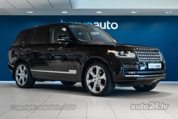 Black Land Rover Range Rover 2017 in Tallinn, with an engine capacity of 4.40 L and mileage of 136 thousand km for 42490 €, photo 4 on AUTOMOTO.COM.LV