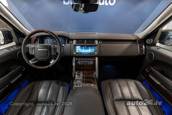 Black Land Rover Range Rover 2017 in Tallinn, with an engine capacity of 4.40 L and mileage of 136 thousand km for 42490 €, photo 8 on AUTOMOTO.COM.LV