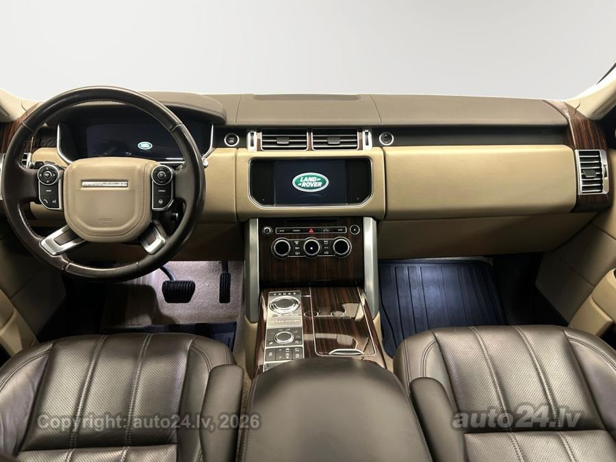 Black Land Rover Range Rover 2018 in Tallinn, with an engine capacity of 3.00 L and mileage of 157 thousand km for 37900 €, photo 11 on AUTOMOTO.COM.LV