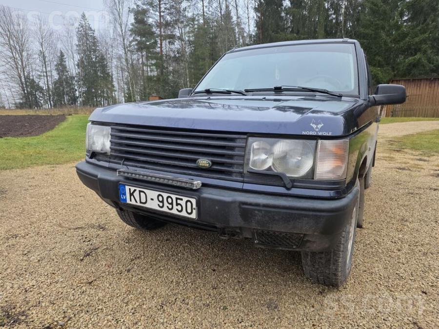 Blue Land Rover Range Rover 2000 in Madona, with an engine capacity of 2.50 L and mileage of 380 thousand km for 4500 €, photo 1 on AUTOMOTO.COM.LV