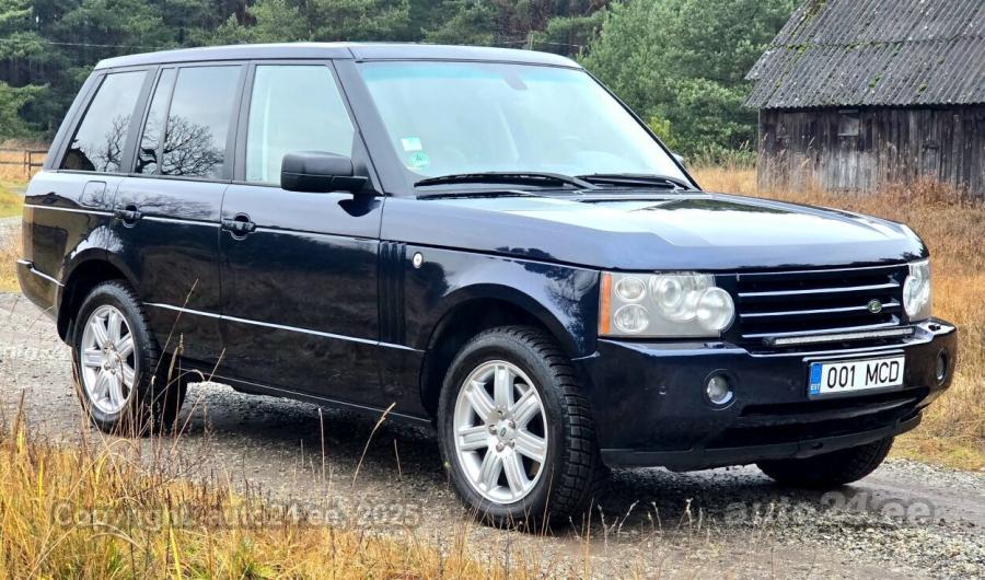 Zils Land Rover Range Rover 2005 Tallina, ar dzinēja tilpumu 3.00 L un nobraukumu 285 tūkst. km par 8990 €, foto 1 vietnē AUTOMOTO.COM.LV