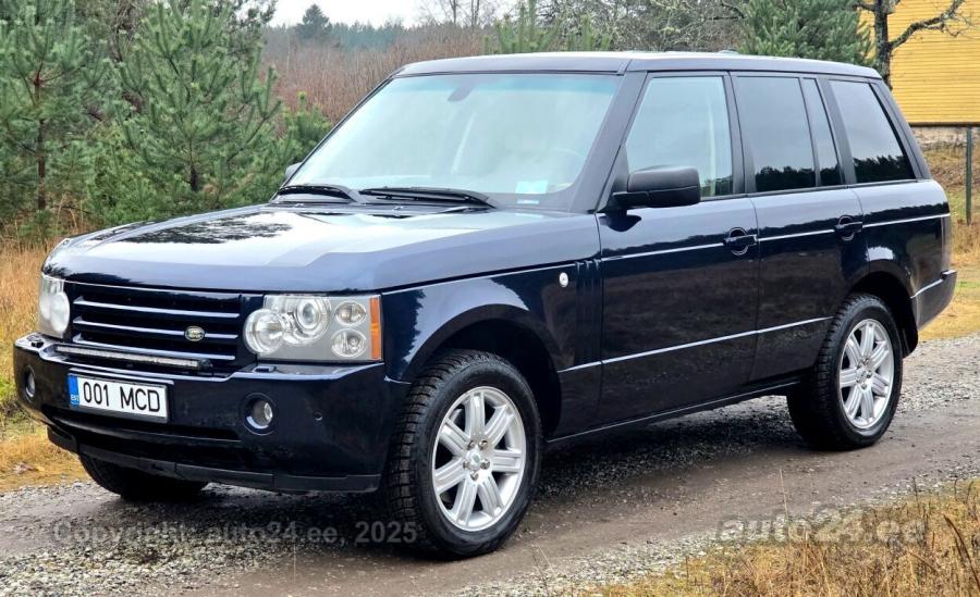 Zils Land Rover Range Rover 2005 Tallina, ar dzinēja tilpumu 3.00 L un nobraukumu 285 tūkst. km par 8990 €, foto 4 vietnē AUTOMOTO.COM.LV