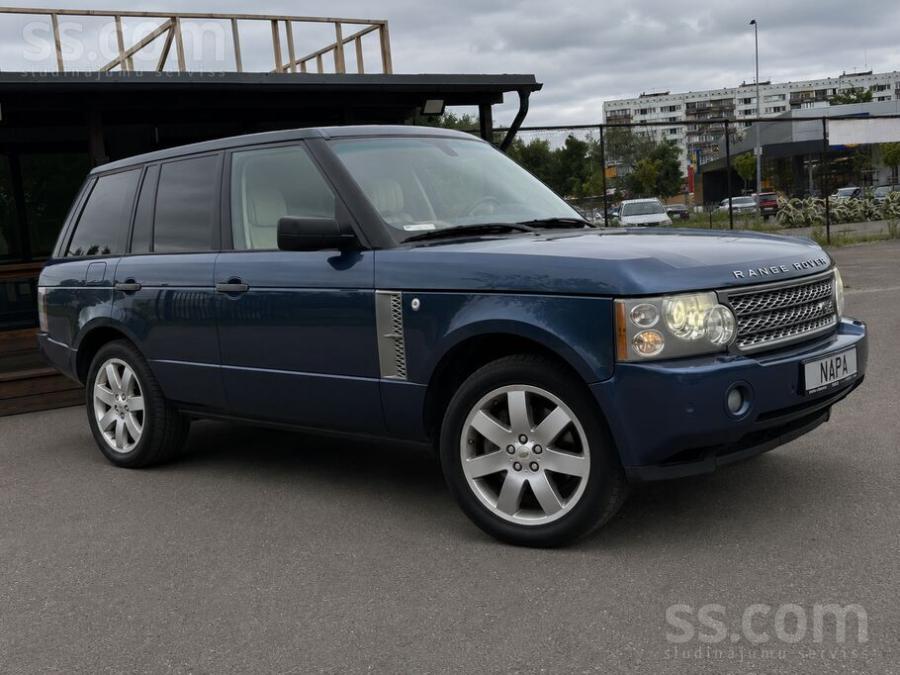 Zils Land Rover Range Rover 2007 Rīga, ar dzinēja tilpumu 3.60 L un nobraukumu 326 tūkst. km par 6400 €, foto 6 vietnē AUTOMOTO.COM.LV
