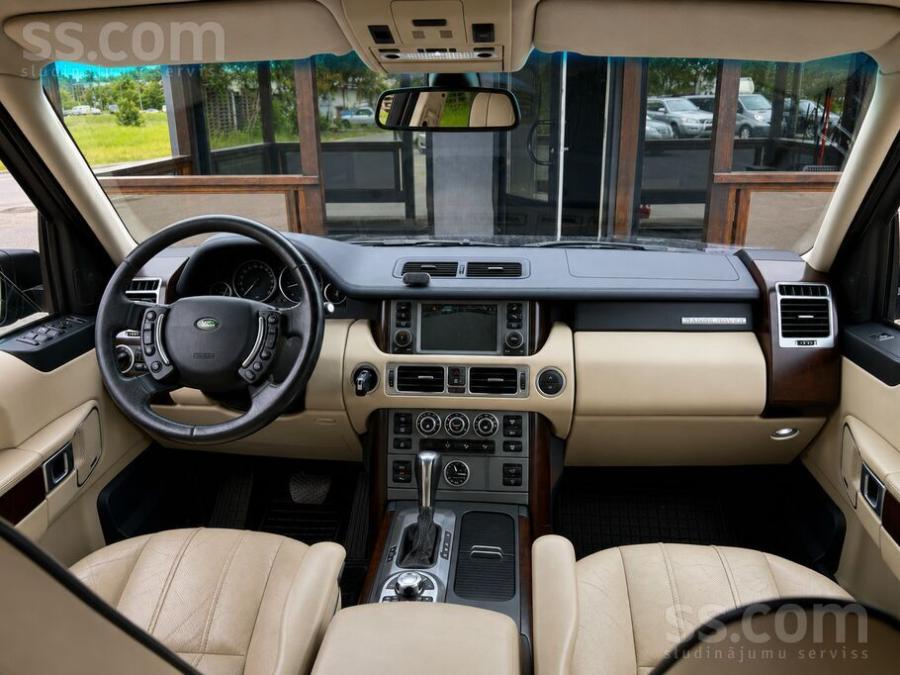 Zils Land Rover Range Rover 2007 Rīga, ar dzinēja tilpumu 3.60 L un nobraukumu 326 tūkst. km par 6400 €, foto 13 vietnē AUTOMOTO.COM.LV