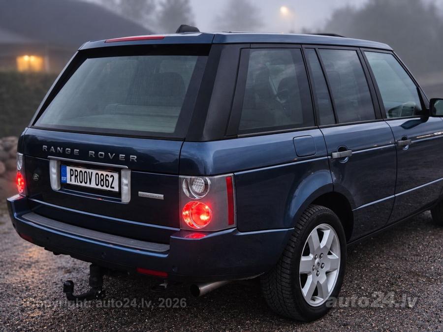 Blue Land Rover Range Rover 2007 in Tallinn, with an engine capacity of 4.20 L and mileage of 193 thousand km for 8900 €, photo 6 on AUTOMOTO.COM.LV