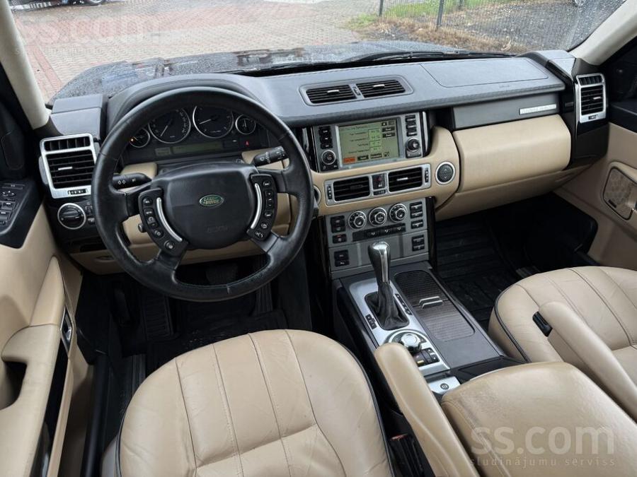 Zils Land Rover Range Rover 2008 Rīga, ar dzinēja tilpumu 3.60 L un nobraukumu 356 tūkst. km par 5790 €, foto 9 vietnē AUTOMOTO.COM.LV
