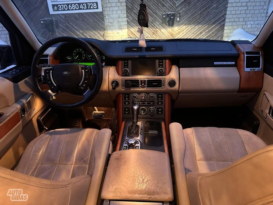 Zils Land Rover Range Rover 2009 Mažeikiai, ar dzinēja tilpumu 4.20 L un nobraukumu 260 tūkst. km par 5500 €, foto 10 vietnē AUTOMOTO.COM.LV
