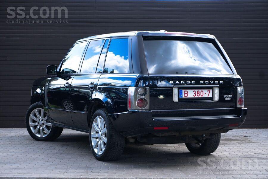 Blue Land Rover Range Rover 2009 in Riga, with an engine capacity of 3.60 L and mileage of 315 thousand km for 8990 €, photo 5 on AUTOMOTO.COM.LV