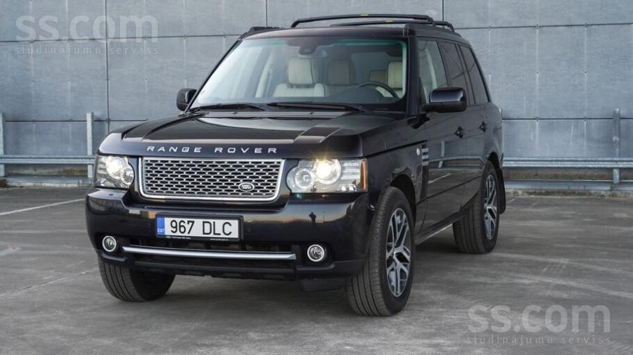 Blue Land Rover Range Rover 2010 in Tallinn, with an engine capacity of 3.60 L and mileage of 296 thousand km for 11500 €, photo 1 on AUTOMOTO.COM.LV