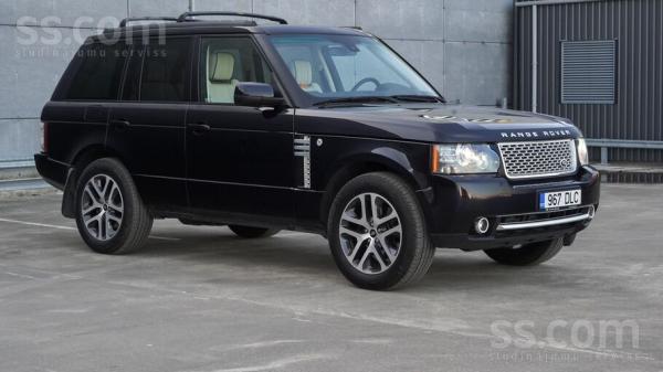 Blue Land Rover Range Rover 2010 in Tallinn, with an engine capacity of 3.60 L and mileage of 296 thousand km for 11500 €, photo 3 on AUTOMOTO.COM.LV