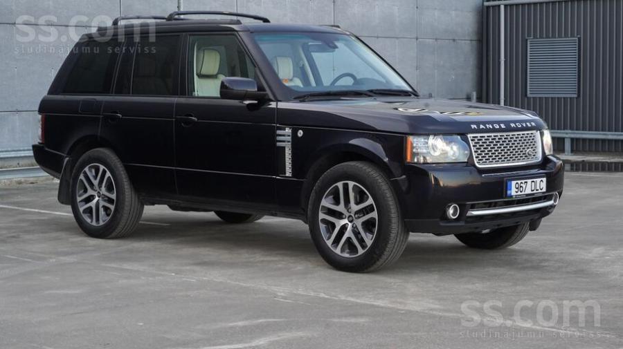Blue Land Rover Range Rover 2010 in Tallinn, with an engine capacity of 3.60 L and mileage of 296 thousand km for 11500 €, photo 4 on AUTOMOTO.COM.LV