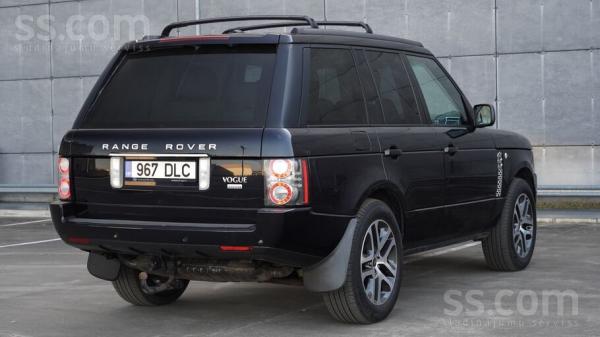 Blue Land Rover Range Rover 2010 in Tallinn, with an engine capacity of 3.60 L and mileage of 296 thousand km for 11500 €, photo 4 on AUTOMOTO.COM.LV