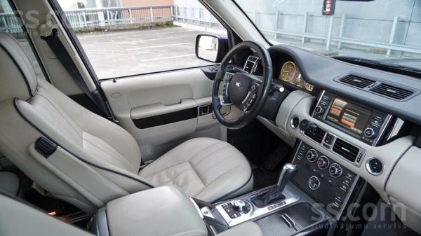 Blue Land Rover Range Rover 2010 in Tallinn, with an engine capacity of 3.60 L and mileage of 296 thousand km for 11500 €, photo 8 on AUTOMOTO.COM.LV