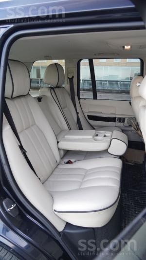 Blue Land Rover Range Rover 2010 in Tallinn, with an engine capacity of 3.60 L and mileage of 296 thousand km for 11500 €, photo 17 on AUTOMOTO.COM.LV
