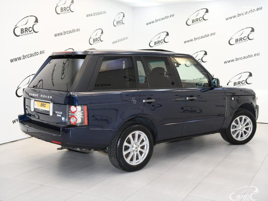 Blue Land Rover Range Rover 2011 in Avizieniai, with an engine capacity of 4.40 L and mileage of 286 thousand km for 9900 €, photo 2 on AUTOMOTO.COM.LV