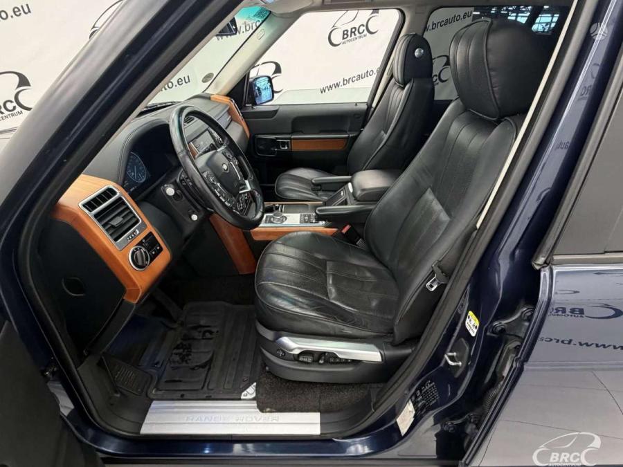 Zils Land Rover Range Rover 2011 Viļņa, ar dzinēja tilpumu 4.37 L un nobraukumu 298 tūkst. km par 12500 €, foto 23 vietnē AUTOMOTO.COM.LV
