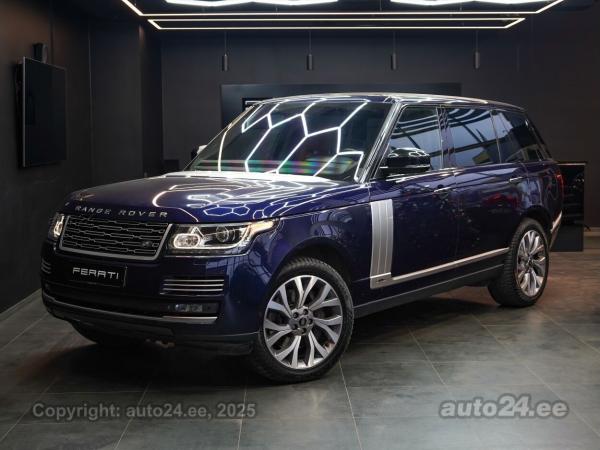 Zils Land Rover Range Rover 2014 Tallina, ar dzinēja tilpumu 5.00 L un nobraukumu 114 tūkst. km par 39900 €, foto 1 vietnē AUTOMOTO.COM.LV