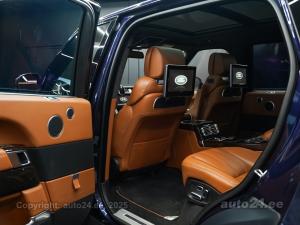 Zils Land Rover Range Rover 2014 Tallina, ar dzinēja tilpumu 5.00 L un nobraukumu 114 tūkst. km par 39900 €, foto 10 vietnē AUTOMOTO.COM.LV