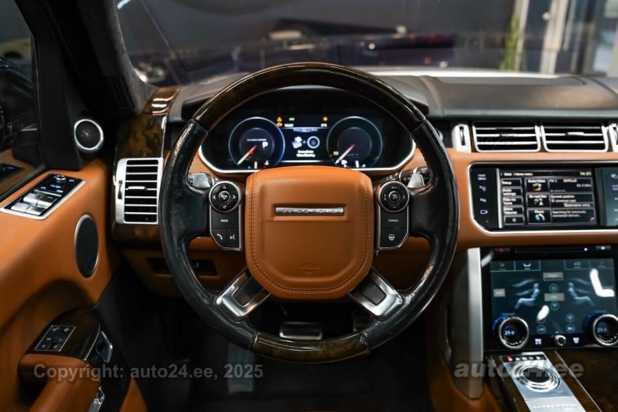 Zils Land Rover Range Rover 2014 Tallina, ar dzinēja tilpumu 5.00 L un nobraukumu 114 tūkst. km par 39900 €, foto 11 vietnē AUTOMOTO.COM.LV