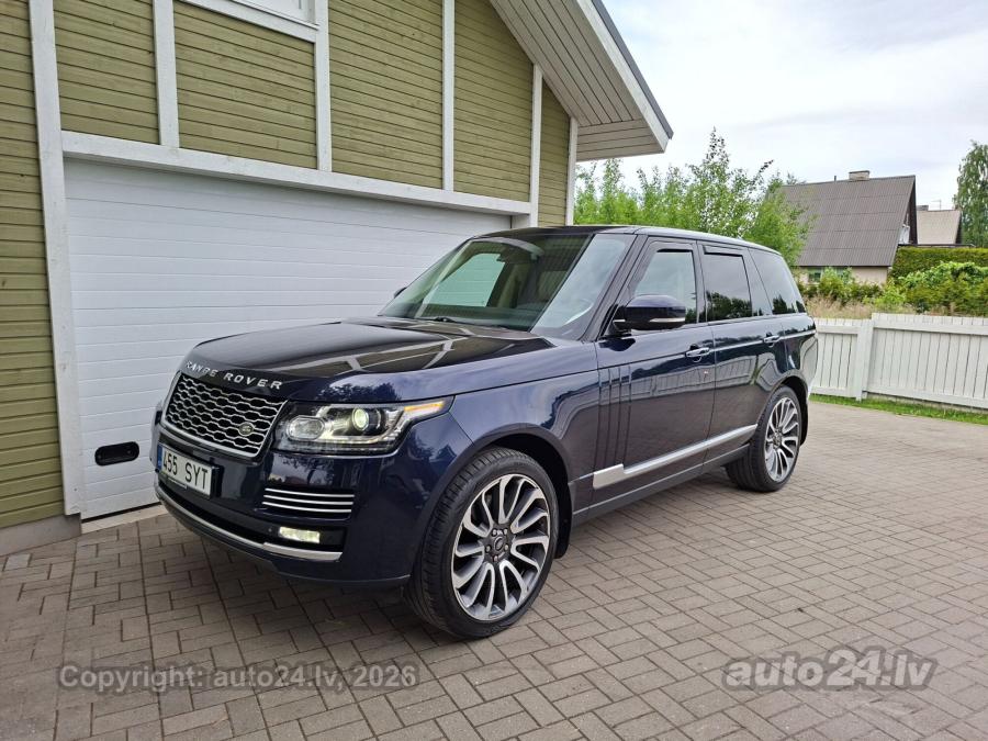 Zils Land Rover Range Rover 2014 Tallina, ar dzinēja tilpumu 4.40 L un nobraukumu 290 tūkst. km par 21900 €, foto 1 vietnē AUTOMOTO.COM.LV