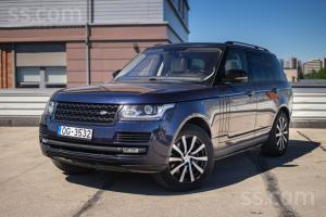 Zils Land Rover Range Rover 2014 Rīga, ar dzinēja tilpumu 4.40 L un nobraukumu 239 tūkst. km par 24990 €, foto  vietnē AUTOMOTO.COM.LV