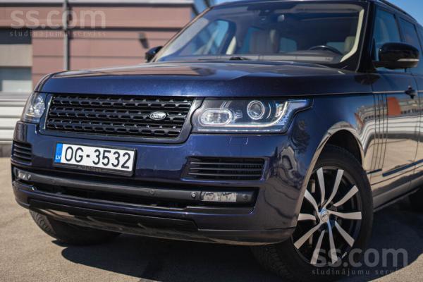 Zils Land Rover Range Rover 2014 Rīga, ar dzinēja tilpumu 4.40 L un nobraukumu 239 tūkst. km par 24990 €, foto 2 vietnē AUTOMOTO.COM.LV