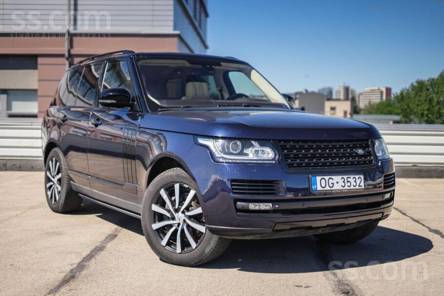 Zils Land Rover Range Rover 2014 Rīga, ar dzinēja tilpumu 4.40 L un nobraukumu 239 tūkst. km par 24990 €, foto 5 vietnē AUTOMOTO.COM.LV