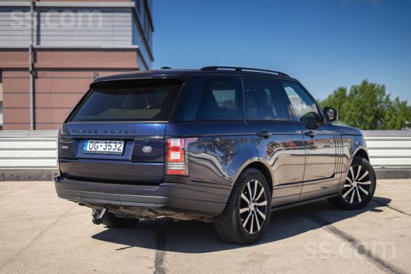 Zils Land Rover Range Rover 2014 Rīga, ar dzinēja tilpumu 4.40 L un nobraukumu 239 tūkst. km par 24990 €, foto 5 vietnē AUTOMOTO.COM.LV