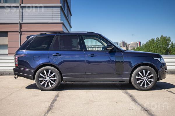 Zils Land Rover Range Rover 2014 Rīga, ar dzinēja tilpumu 4.40 L un nobraukumu 239 tūkst. km par 24990 €, foto 7 vietnē AUTOMOTO.COM.LV