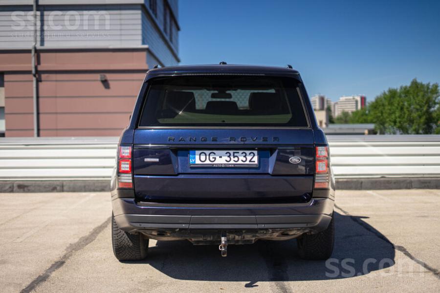 Zils Land Rover Range Rover 2014 Rīga, ar dzinēja tilpumu 4.40 L un nobraukumu 239 tūkst. km par 24990 €, foto 10 vietnē AUTOMOTO.COM.LV