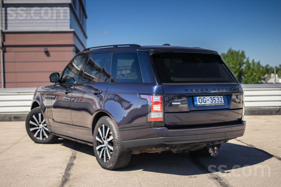 Zils Land Rover Range Rover 2014 Rīga, ar dzinēja tilpumu 4.40 L un nobraukumu 239 tūkst. km par 24990 €, foto 11 vietnē AUTOMOTO.COM.LV