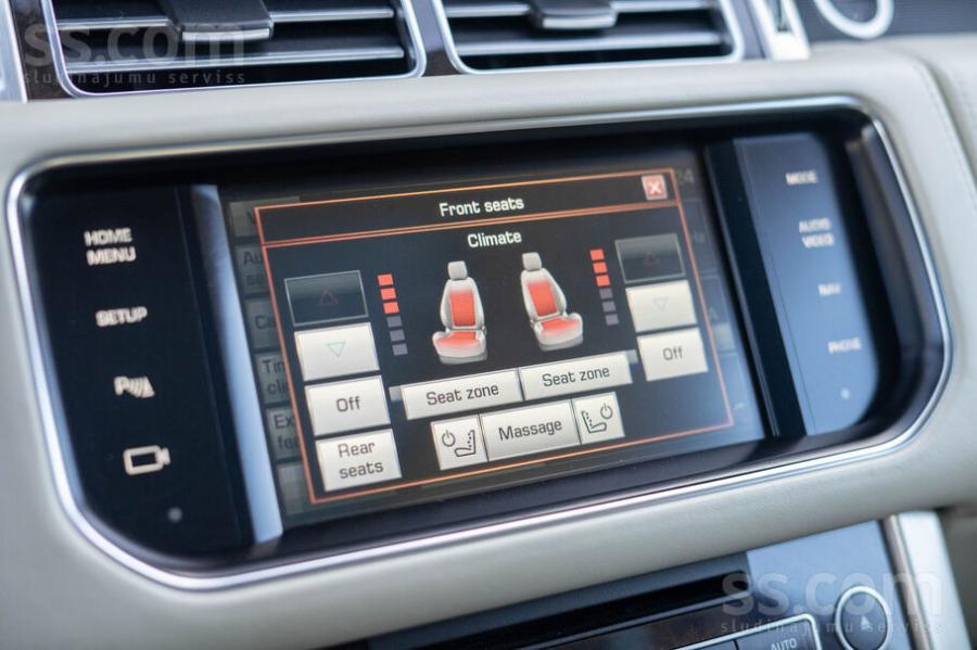 Zils Land Rover Range Rover 2014 Rīga, ar dzinēja tilpumu 4.40 L un nobraukumu 239 tūkst. km par 24990 €, foto 23 vietnē AUTOMOTO.COM.LV