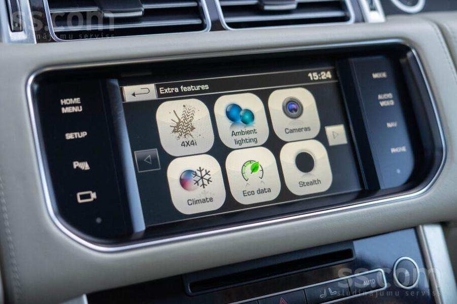 Zils Land Rover Range Rover 2014 Rīga, ar dzinēja tilpumu 4.40 L un nobraukumu 239 tūkst. km par 24990 €, foto 25 vietnē AUTOMOTO.COM.LV