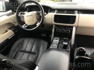 Blue Land Rover Range Rover 2015 in Riga, with an engine capacity of 4.40 L and mileage of 194 thousand km for 22900 €, photo 4 on AUTOMOTO.COM.LV