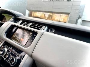 Blue Land Rover Range Rover 2015 in Riga, with an engine capacity of 4.40 L and mileage of 194 thousand km for 22900 €, photo 21 on AUTOMOTO.COM.LV