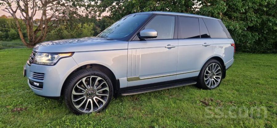 Zils Land Rover Range Rover 2015 Bauska, ar dzinēja tilpumu 4.40 L un nobraukumu 271 tūkst. km par 21900 €, foto 1 vietnē AUTOMOTO.COM.LV