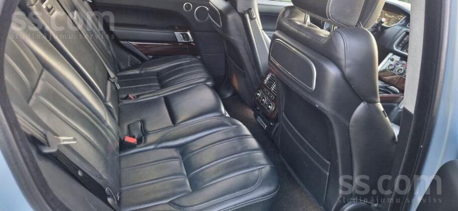 Zils Land Rover Range Rover 2015 Bauska, ar dzinēja tilpumu 4.40 L un nobraukumu 271 tūkst. km par 21900 €, foto 7 vietnē AUTOMOTO.COM.LV