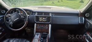 Zils Land Rover Range Rover 2015 Bauska, ar dzinēja tilpumu 4.40 L un nobraukumu 271 tūkst. km par 21900 €, foto 8 vietnē AUTOMOTO.COM.LV